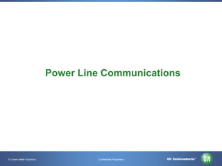Smart Metering - Power Management & Power Line Communications | PPT