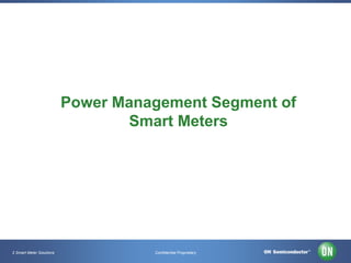 Smart Metering - Power Management & Power Line Communications | PPT