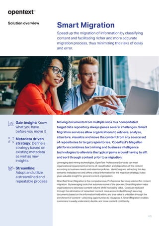 Smart migration Solution overview | PDF