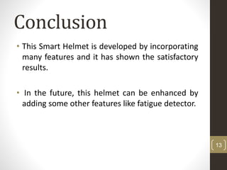 Smart military helmet using arduino | PDF
