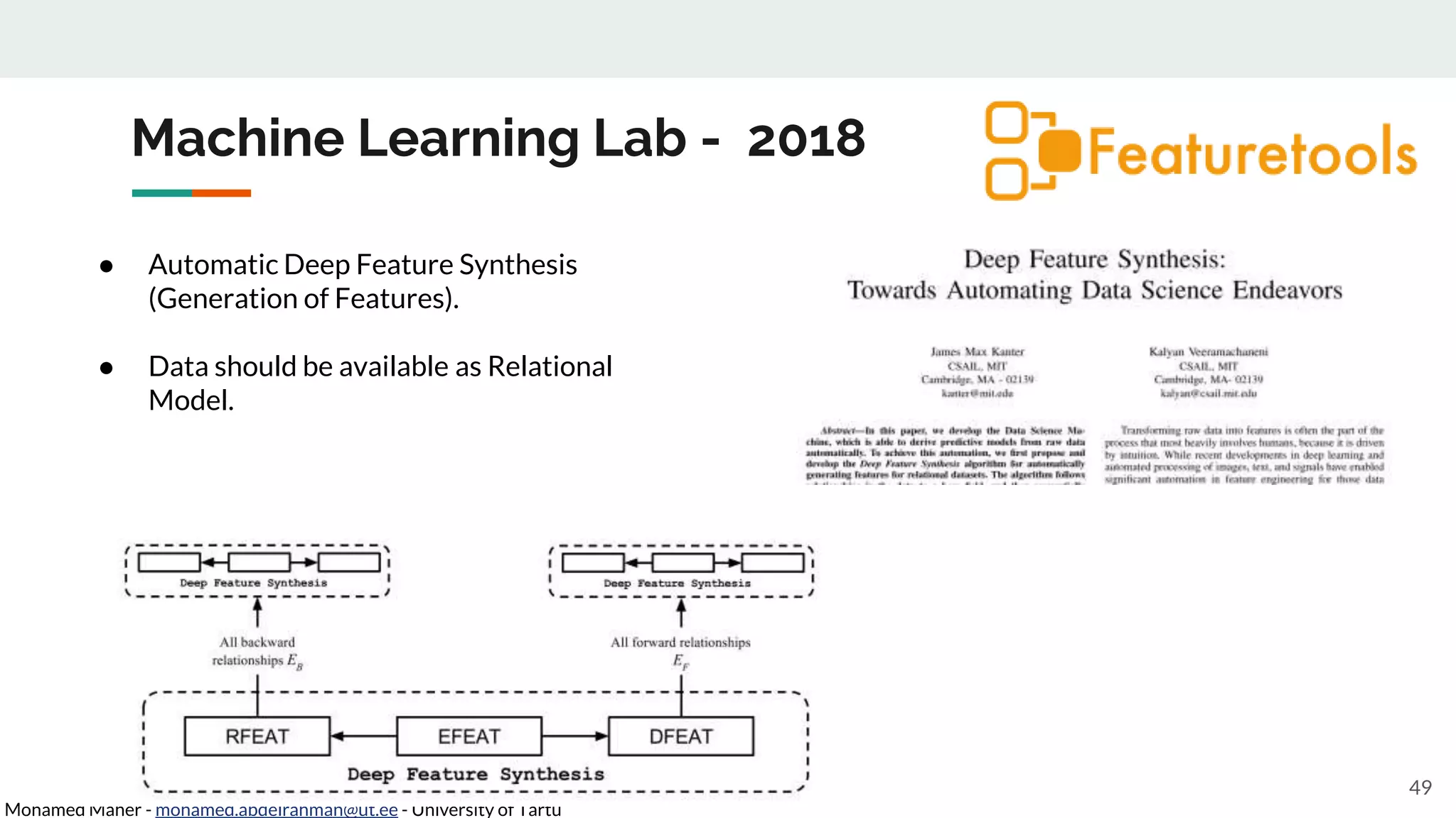 Automated Machine Learning and SmartML