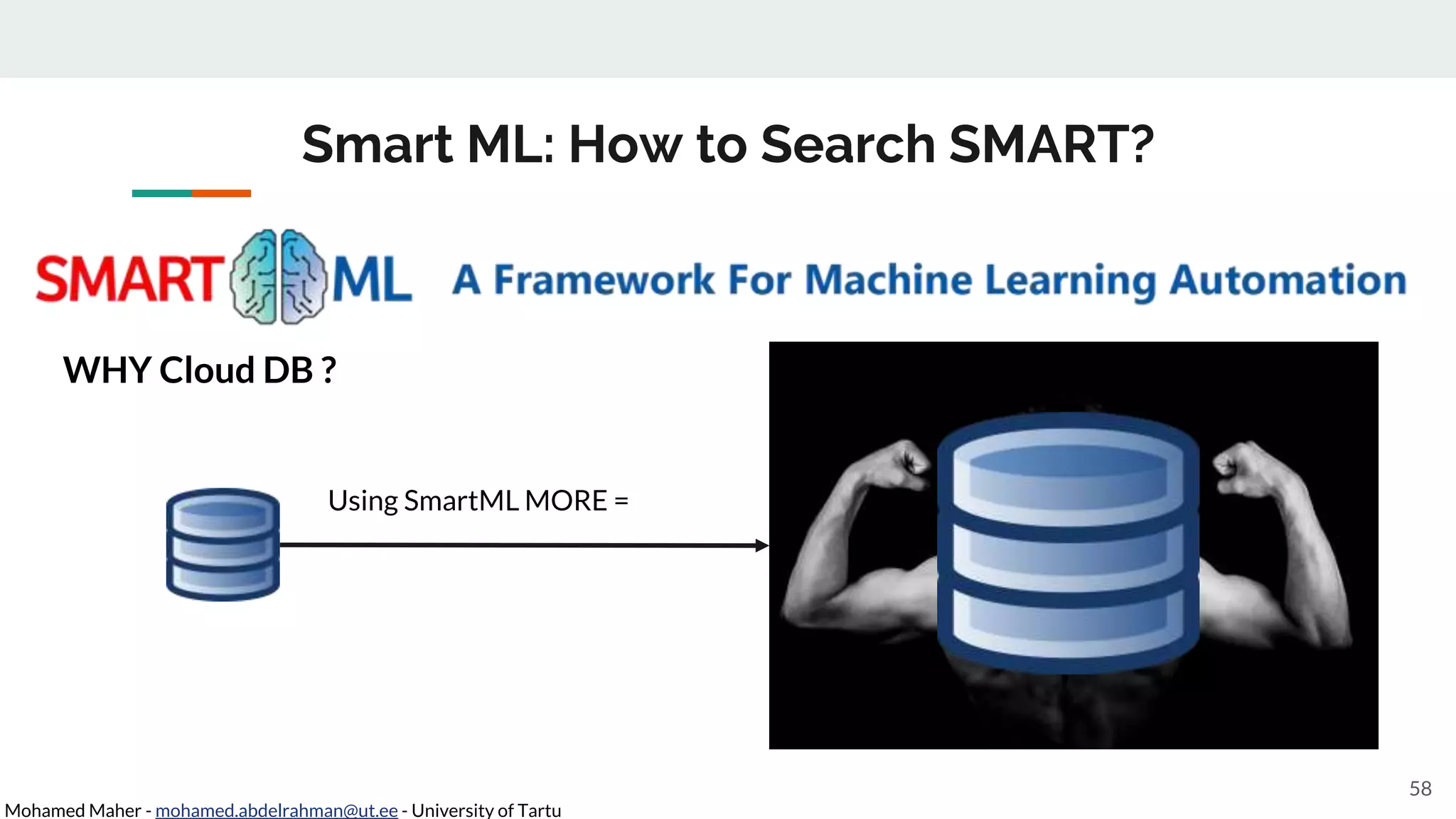 Automated Machine Learning and SmartML