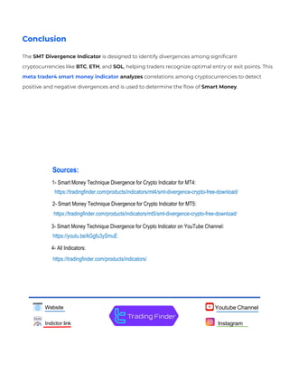 Smart Money Technique Divergence for Crypto Indicator MT4 Download | PDF