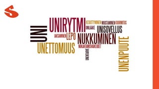 Smartmoves - Uni ja lepo | PPTX