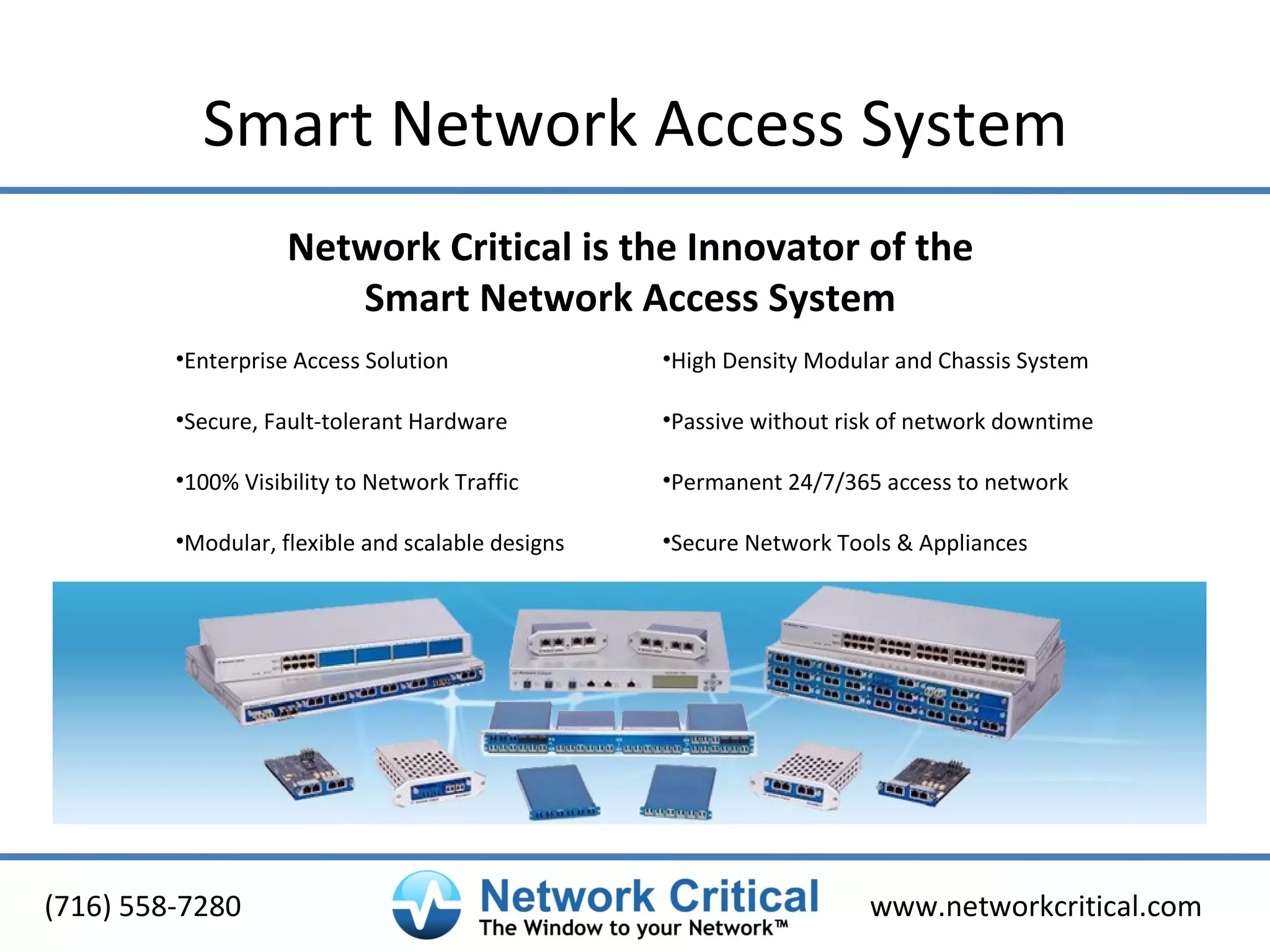Network Critical SmartNA Configuration Overview | PPT