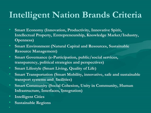 Smart nationbranding | PPT