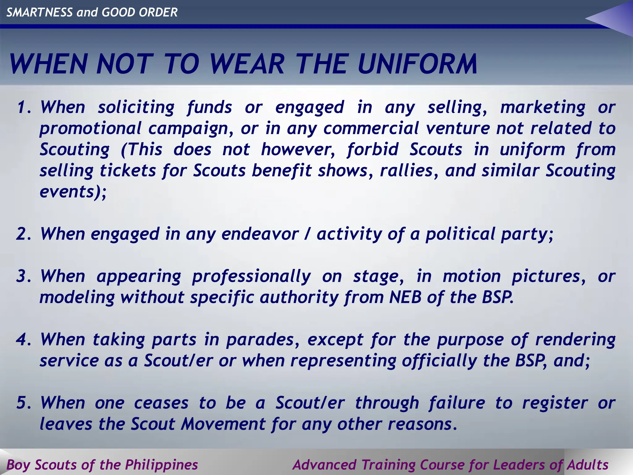 Boy Scout of the Philippines Smartness & Good Order.pptx