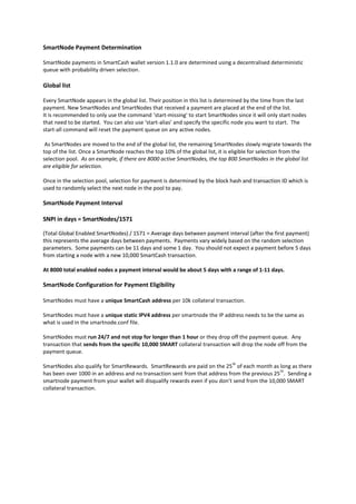 Smart node payment determination r3 | PDF