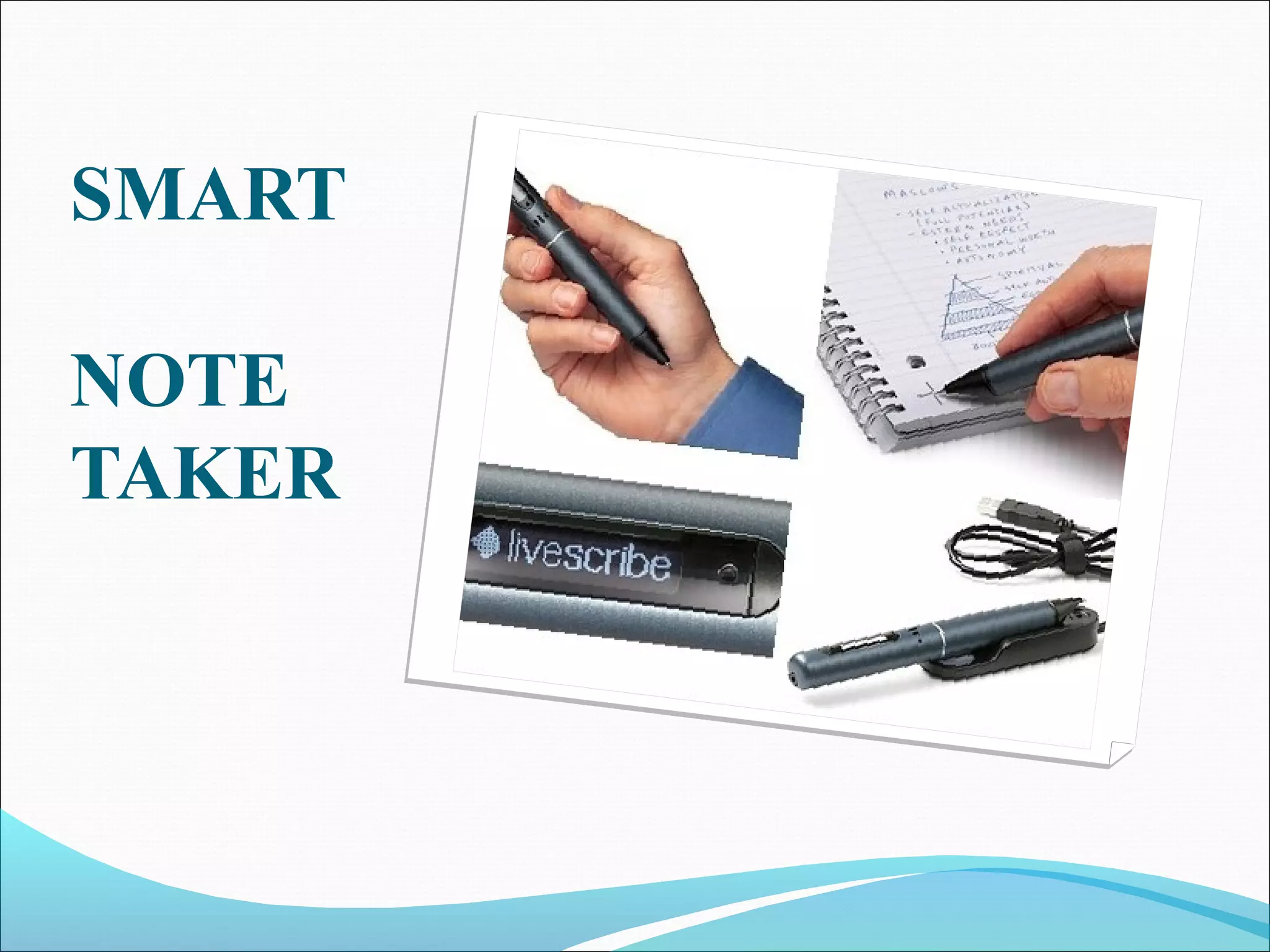 Smart note taker | PPT