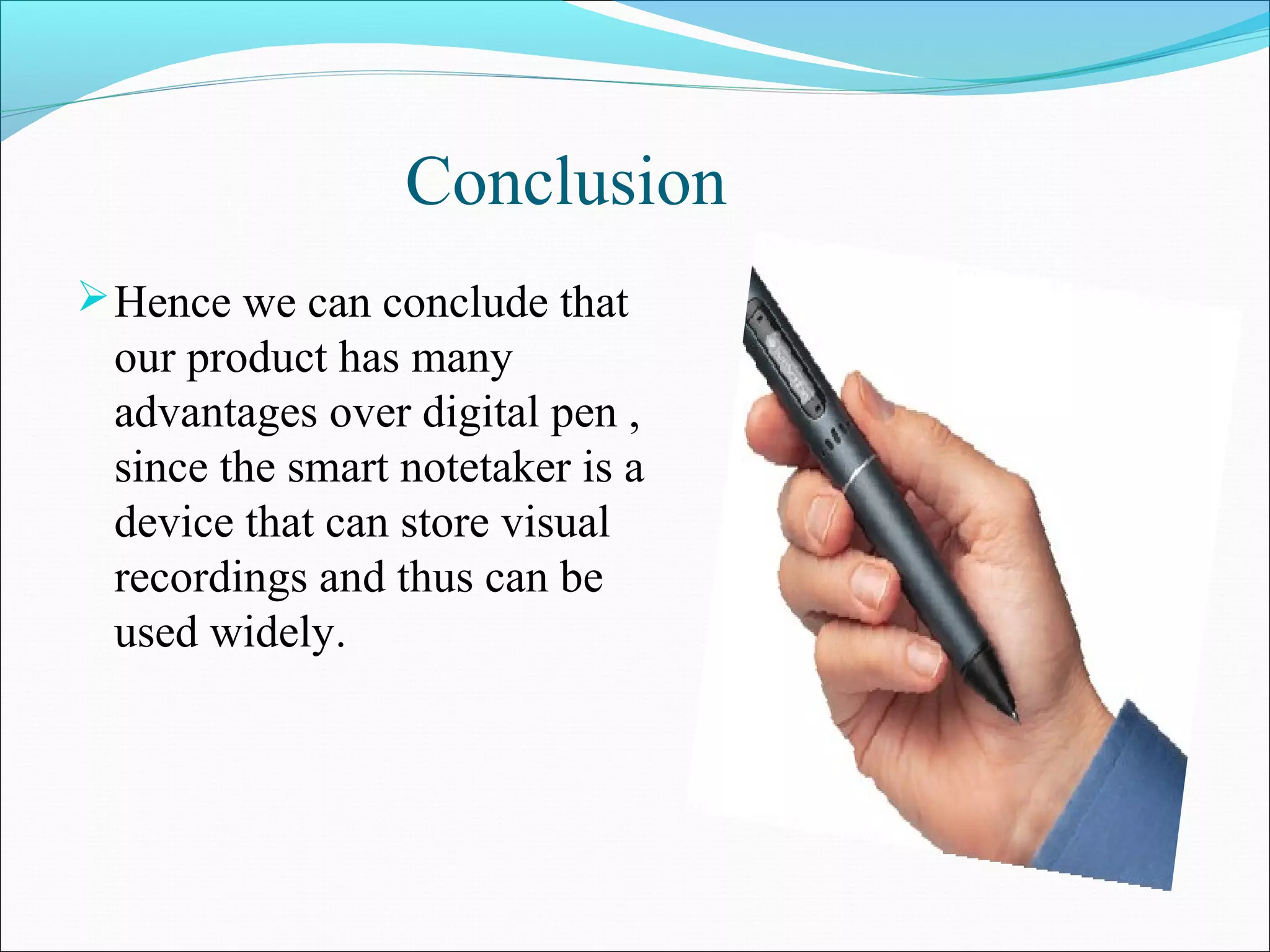 Smart note taker | PPT