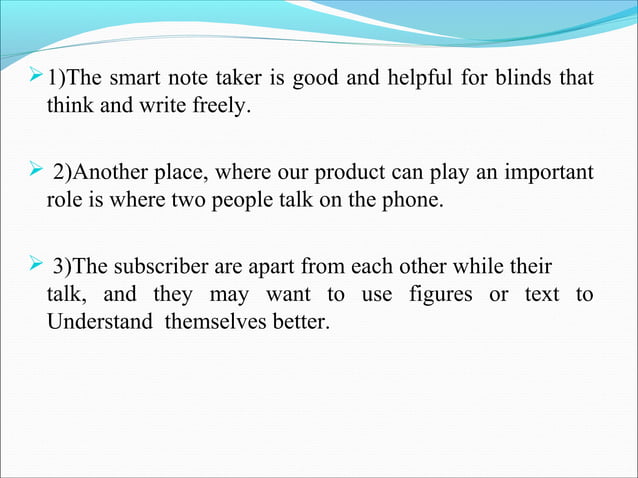 Smart note taker | PPT | Desktop Publishing | Computer Software and ...