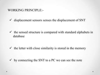 Smart note taker | PPTX