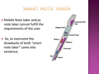 Smart note taker | PPT