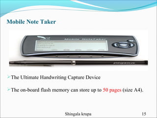 Smart note taker | PPT