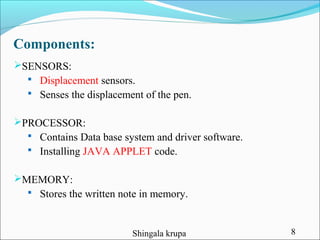 Smart note taker | PPT