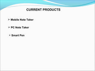 Smart note taker | PPT