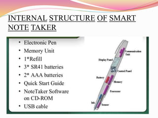 Smart note taker | PPTX