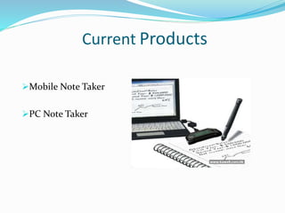 Smart note taker | PPTX