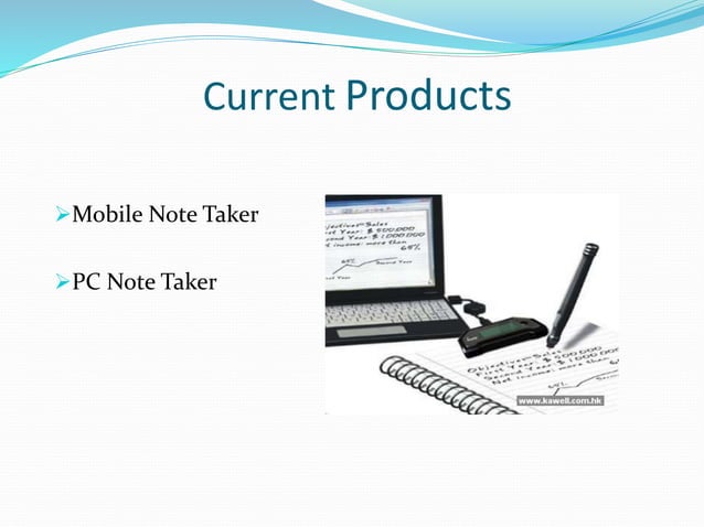 Smart note taker | PPTX
