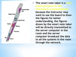 Smart note taker | PPTX