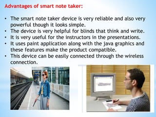 Smart note taker | PPT