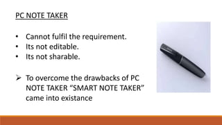 SMART NOTE TAKER.pptx