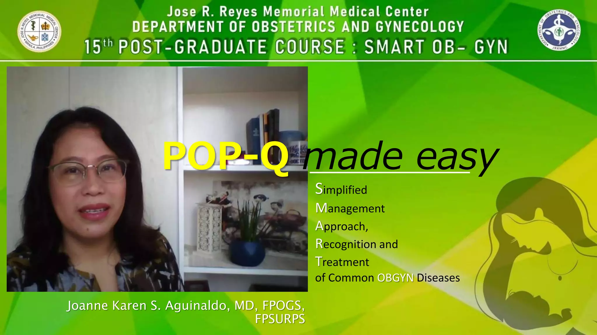 POP-Q made easy | PPSX | Reproductive Health | Diseases and Conditions