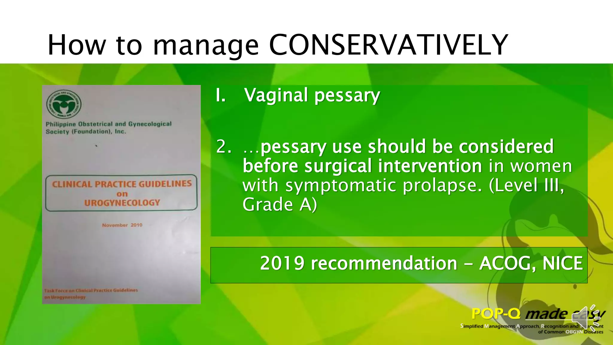 POP-Q made easy | PPSX