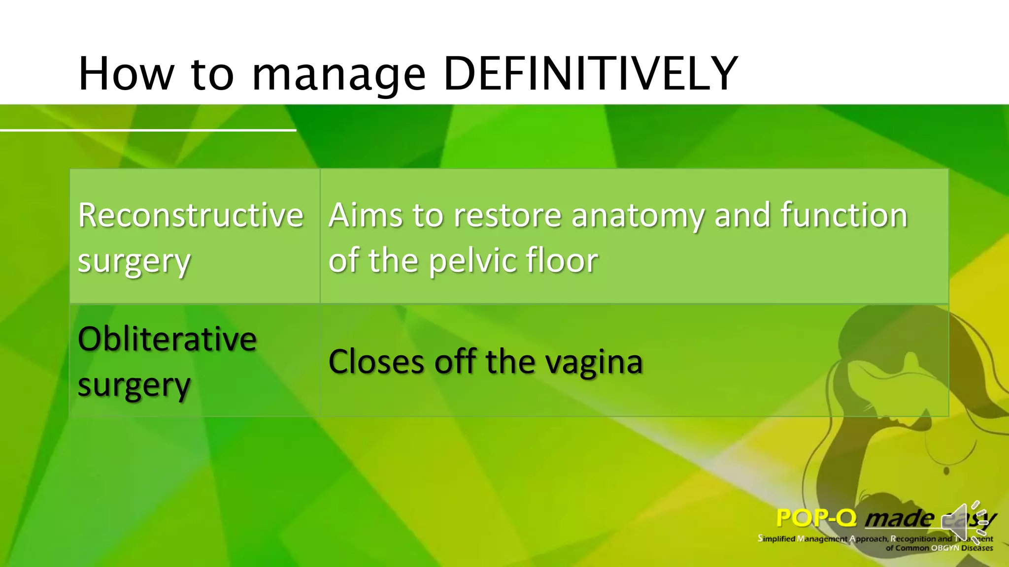 POP-Q made easy | PPSX