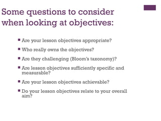 Smart objectives | PPT