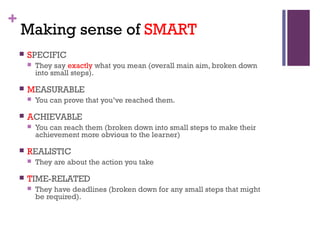 Smart objectives | PPT