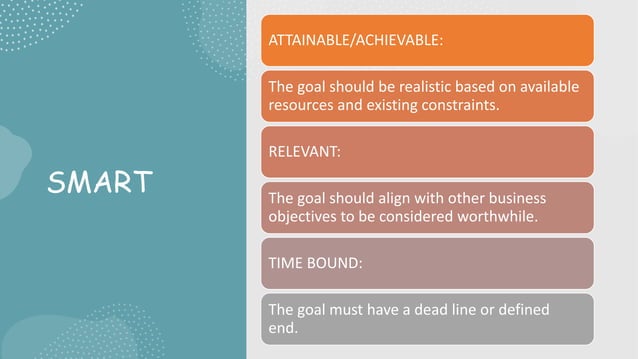 SMART Objectives for Healthcare Planning | PPTX | Healthcare Industry ...