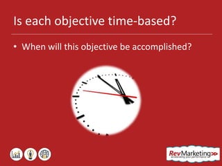 SMART objective setting | PPTX | Social Networking | Internet