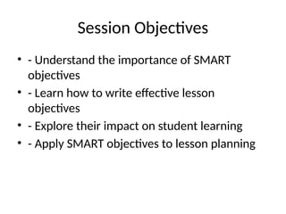 SMART_Objectives for lifes+Training.pptx
