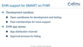 Aziz Boxwala, MD, Ph.D. SMART-on-FHIR specification & Sapphire demo. | PPT