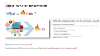 Introduction to SMART on FHIR | PPTX
