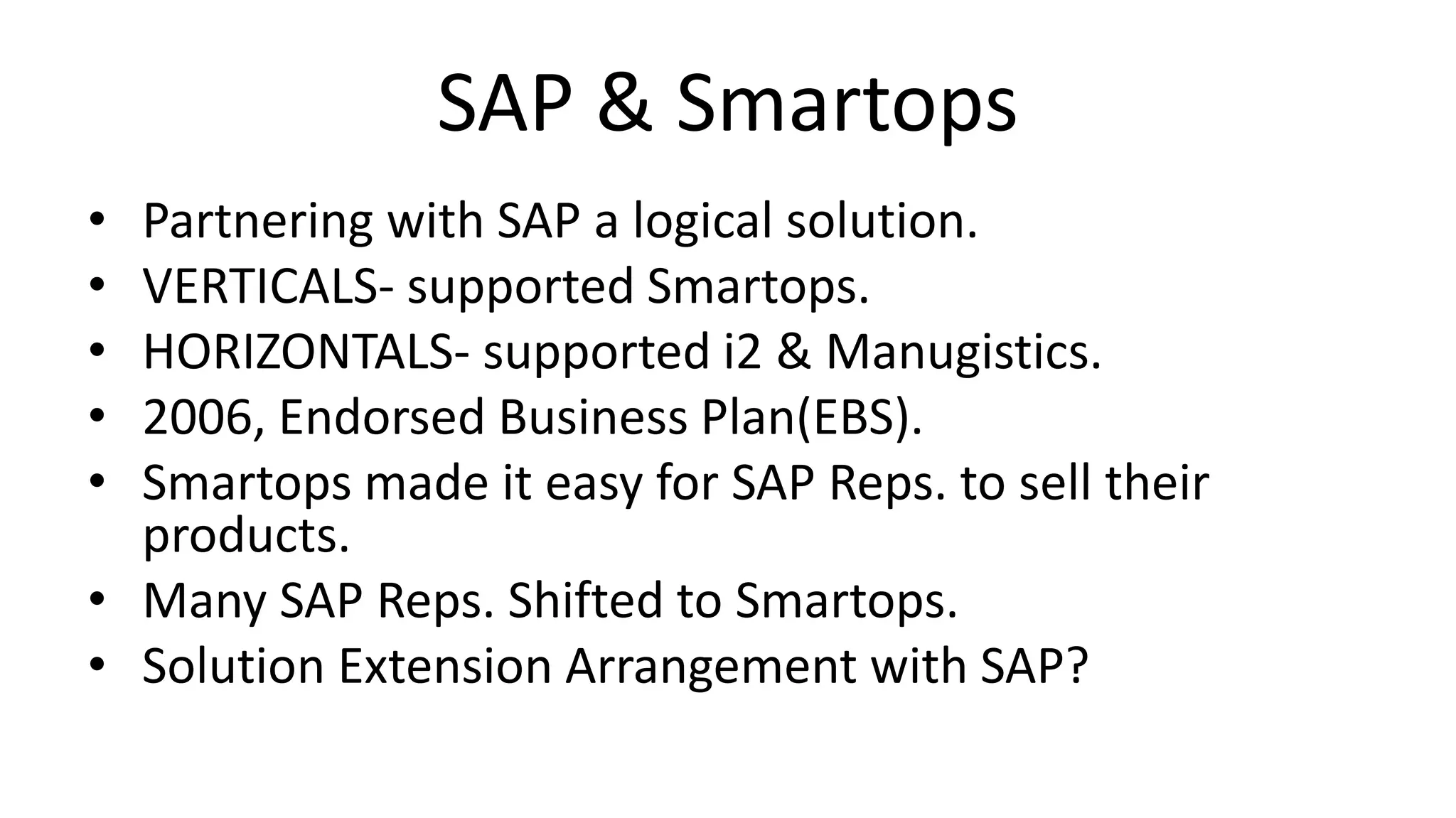 Smartops corporation case study | PDF