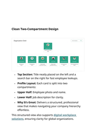 Modern Org Chart Web Parts in SharePoint: Smarter Employee Directory ...