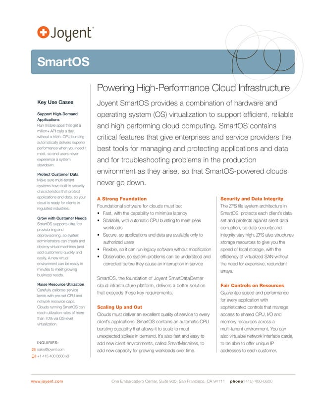 SmartOS | PDF