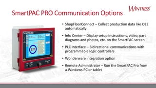 Introduction to the Wintriss SmartPAC PRO Press Automation Controller ...