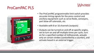 Introduction to the Wintriss SmartPAC PRO Press Automation Controller ...