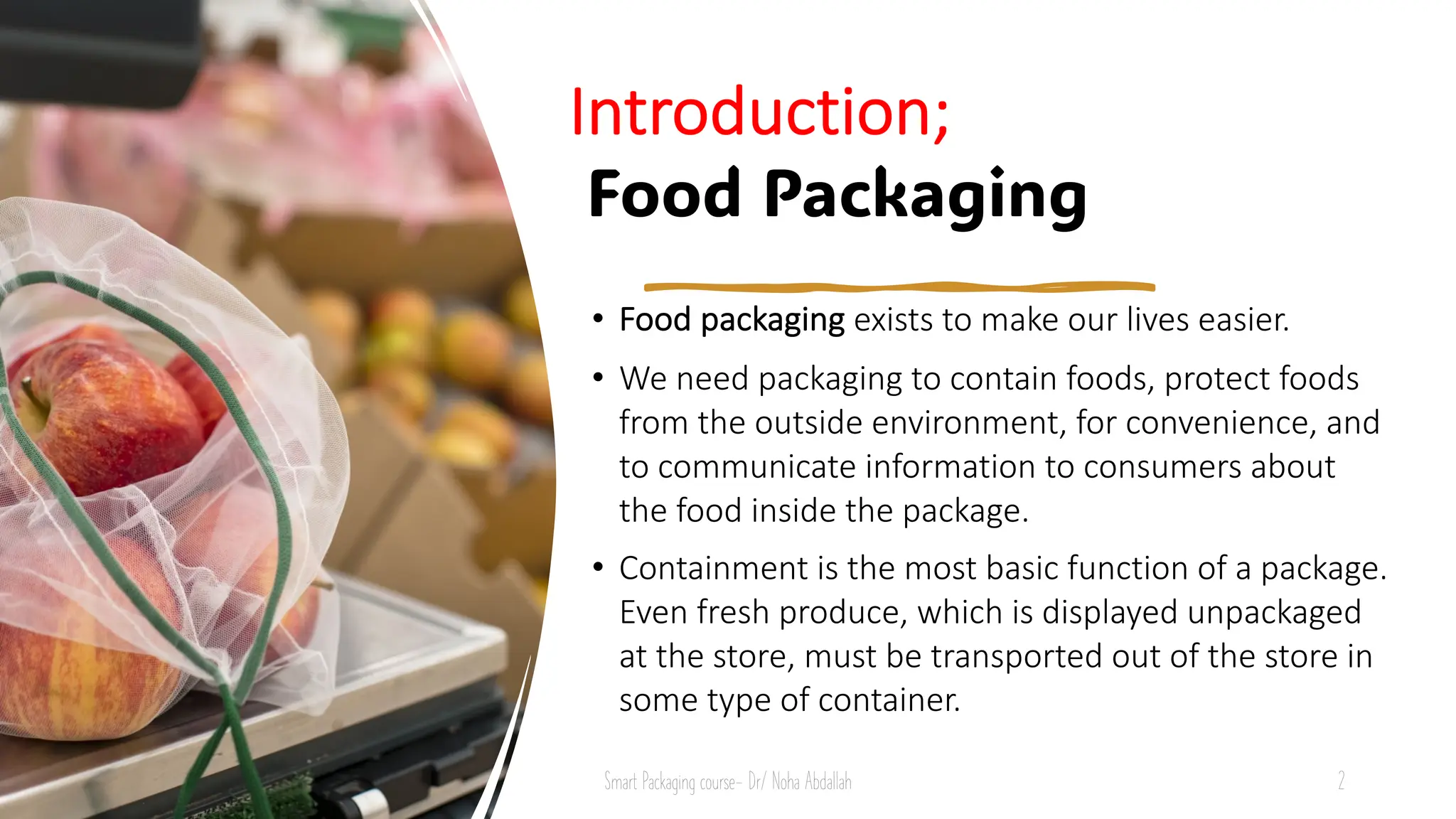 Smart Packaging for food products, Basics and types. | PDF