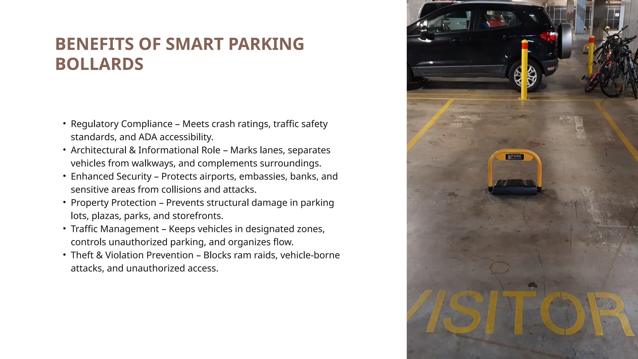 Smart Parking Bollards: Choosing the Right Bollard Solution | PPTX