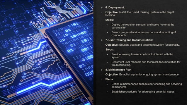 # Smart Parking Management System.pptx using IOT | PPTX | Internet | Computing