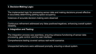 # Smart Parking Management System.pptx using IOT | PPTX