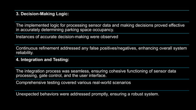 # Smart Parking Management System.pptx using IOT | PPTX | Internet | Computing