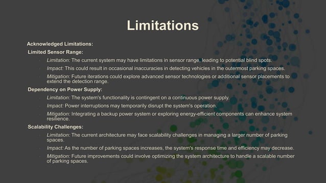 # Smart Parking Management System.pptx using IOT | PPTX | Internet | Computing