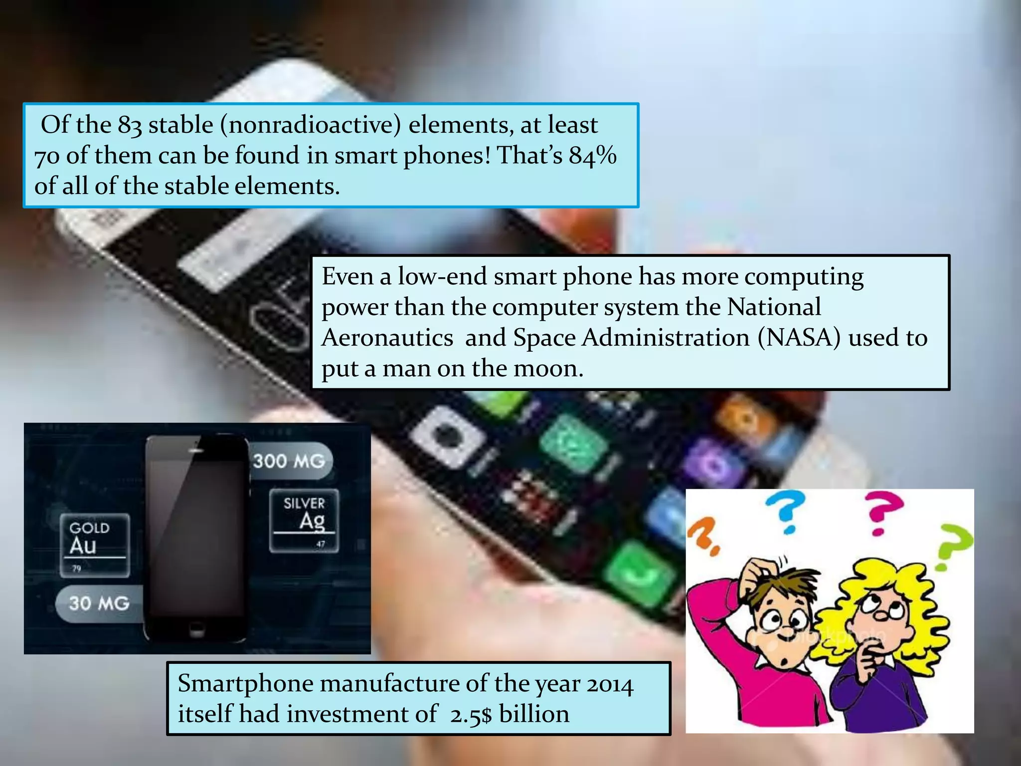 Smartphones | PPTX | Chemistry | Science
