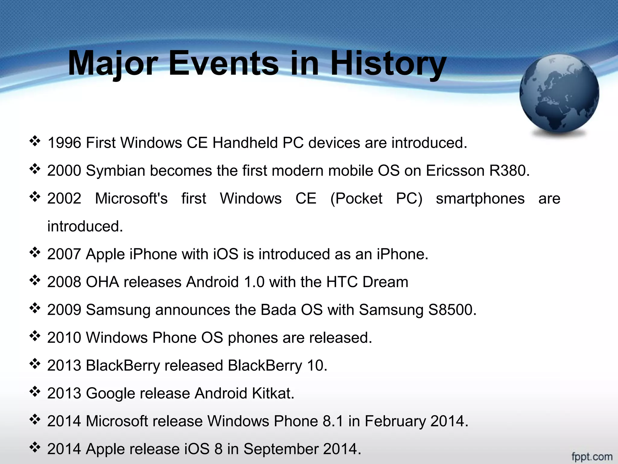 Smartphone and its features | PPT