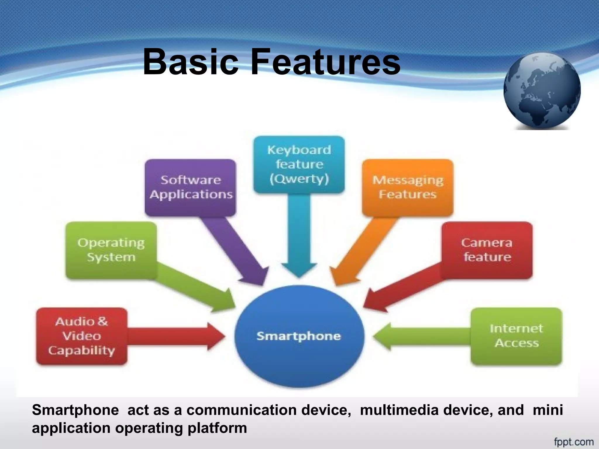 Smartphone and its features | PPT